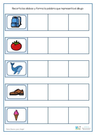 LECTOESCRITURA DE PALABRAS TRISÍLABAS - Imagenes Educativas🎣 Explore a ...