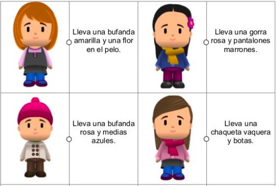 vocabulario comprensión - Aula PT