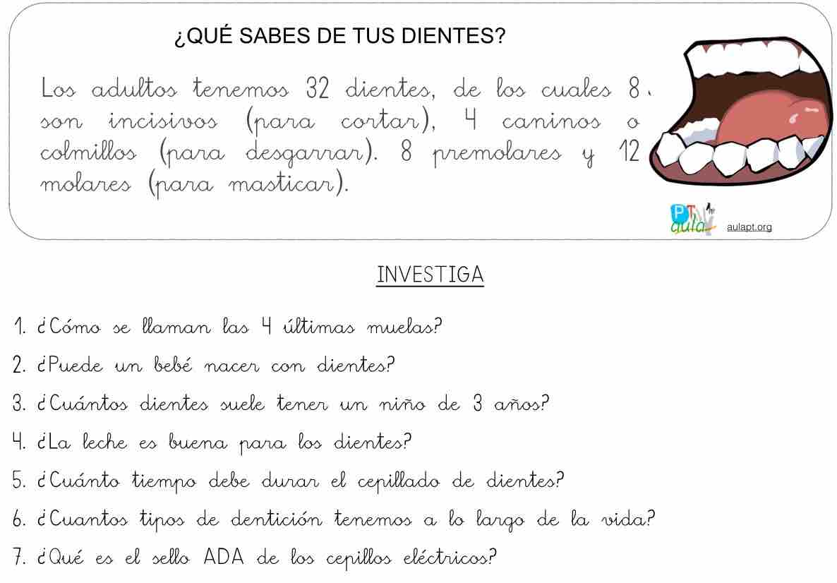 los-dientes - Aula PT