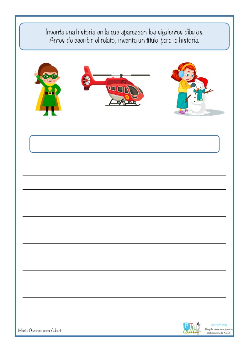 Escritura creativa: Historias inventadas