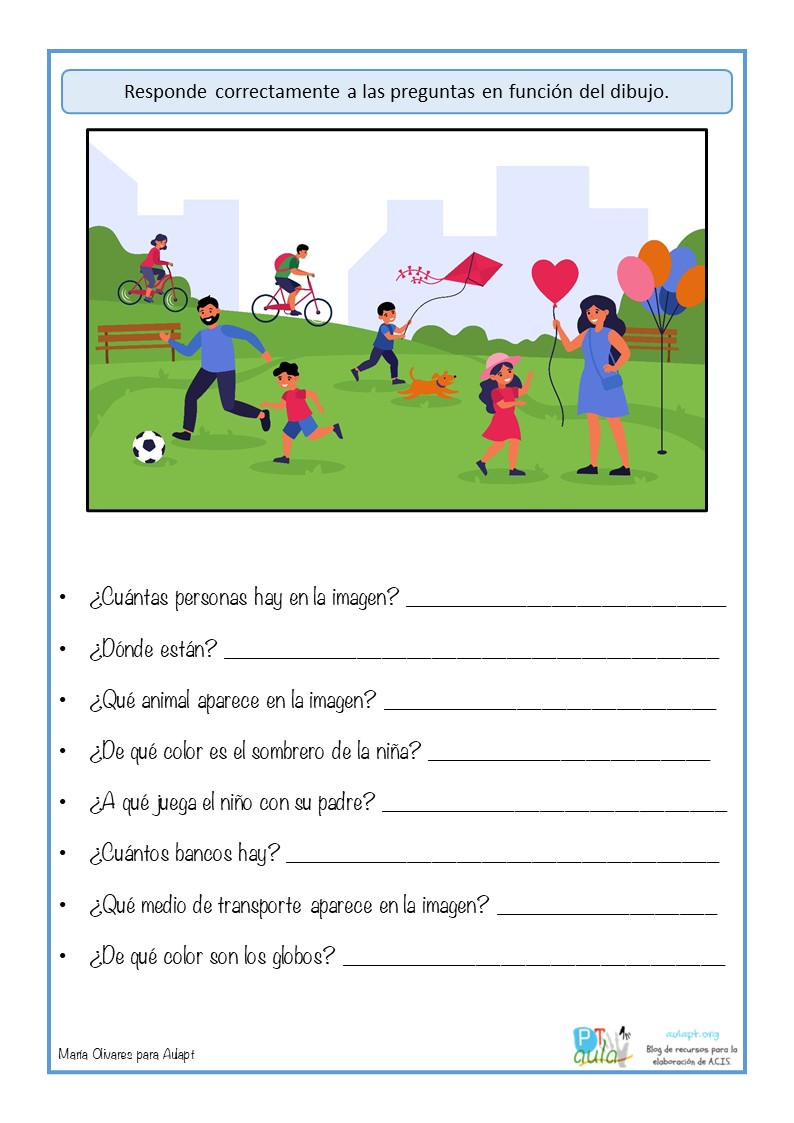 Trabajamos la comprensión de imágenes