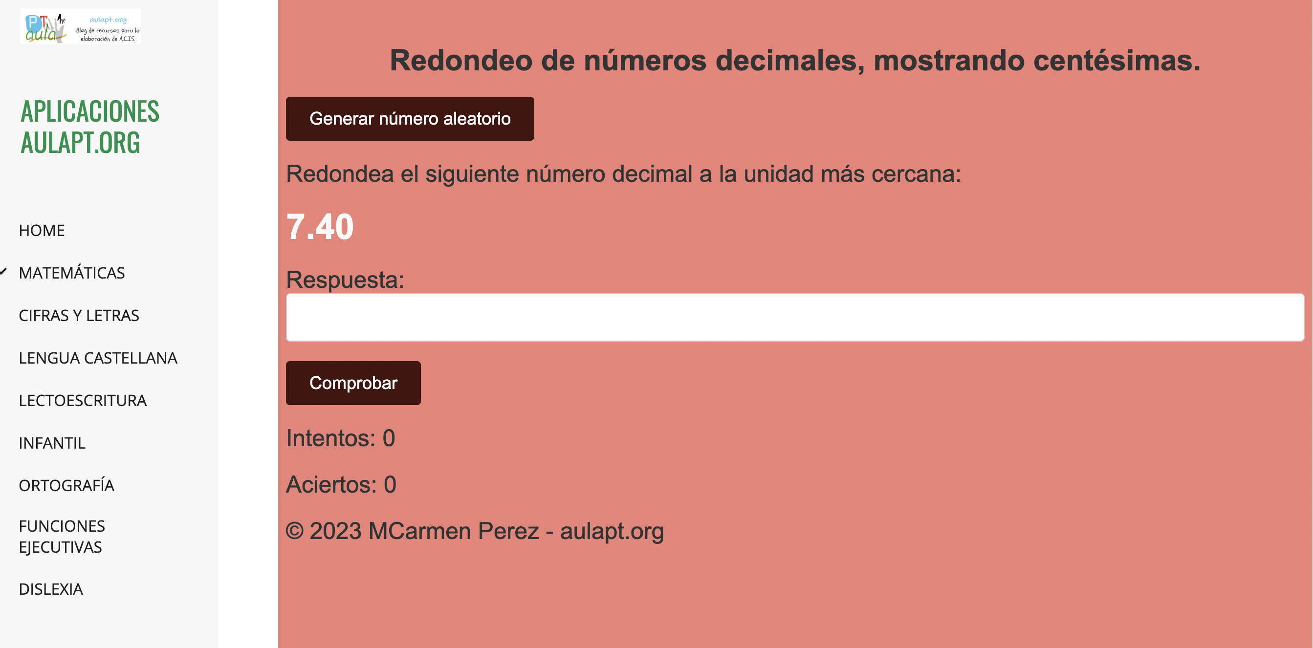 redondeo decimales 4 - Aula PT