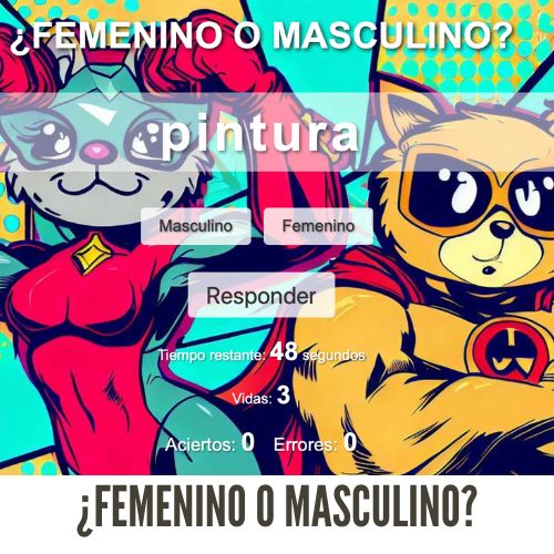 FEMENINO O MASCULINO - Aula PT