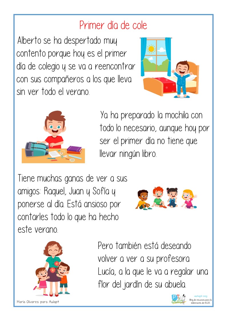 primer día de cole (1) - Aula PT
